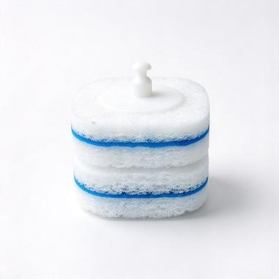 China Water-Soluble Dissolving, Hands-Free Disposable, Toilet Brush Replacement Head for sale