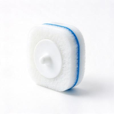 China Curved Reach Contour, Dry & Wet Dual Use, Toilet Brush Replacement Head for sale