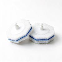 China Deodorizing Disposable Toilet Brush Heads with Fresh Lemon Scent Neutralizes Odors 12 Hours and Lasts Up to 2 Weeks per Head for sale