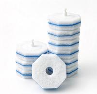 China No Irritating Fumes, Non-Toxic Silver-Ion, Antibacterial Toilet Brush Refill Heads for sale