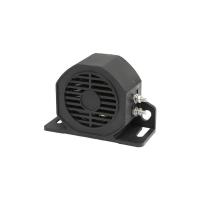 China IP67 Forklift Backup Alarm Black Forklift Reversing Beeper 15W With Durable Nylon Material for sale