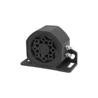 China 12V - 24V Car Reverse Horn IP67 Truck Reversing Alarm Black With Stainless Steel Mounting Bracket for sale