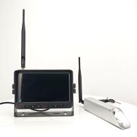 China 7 Inch Forklift Wireless Camera System with 250 Meters Transmit Distance 1024x600 Resolution and 450 CD/M2 Brightness for sale