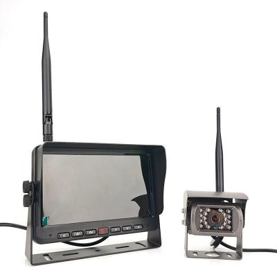 China 1080P Wireless Magnetic Backup Camera IP67 Rear View Monitor System 2412MHZ - 2484MHZ for sale