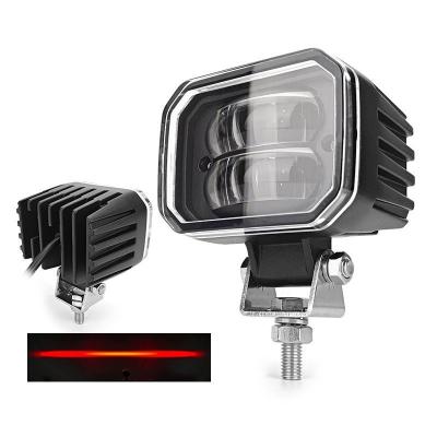 China Full Certification IP67 Waterproof 10-110V DC Forklift Warning Light with LED Safety Light for Material Handling for sale
