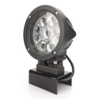 China Customized Forklift Blue Spot Light with Diecast Aluminum Housing Stainless Steel Bracket and PMMA Lens for sale