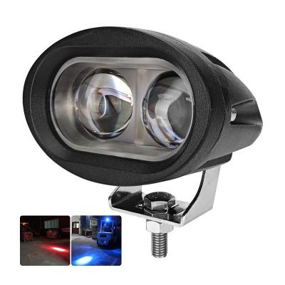 China Waterproof Forklift Blue Spot Light 10W LED Blue Spot Light 10V - 80V With Diecast Aluminum Housing for sale