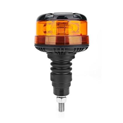China ECE R65 LED Tractor Beacon Waterproof Beacon Warning Light DIN Stem Base for sale