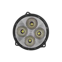 China 40W Flood Beam Round LED Work Light Agricultural Tractor Headlight for sale