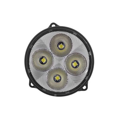 China 40W Flood Beam Round LED Work Light Agricultural Tractor Headlight for sale