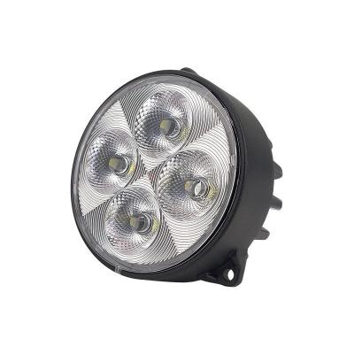 China 40W Round LED Tractor Lights IP67 LED Tractor Headlight High Brightness for sale