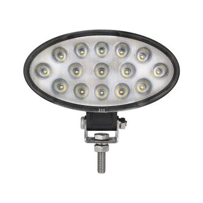 China 75W 10-36V DC Oval Tractor Forklift LED Working Light for sale