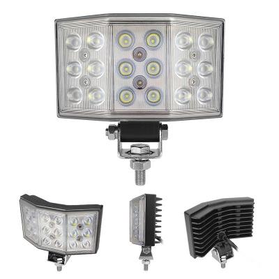 China 12V 54W IP67 Waterproof LED Work Light for Tractor Truck with Diecast Aluminum Housing for sale