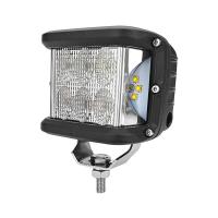 China 36W 12V 24V Flood Beam Dual Color Side Strobe LED Working Light for sale