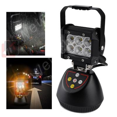 China 18W Rechargeable Portable Battery Led Work Lights for sale
