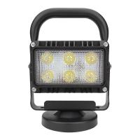 China IP67 LED Work Light 18W Work Spot Lights 6000K With Handheld And Cigarette Lighter Plug for sale