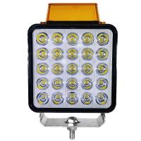 China White / Blue LED Square Work Light 75W LED Spotlights For Tractors for sale