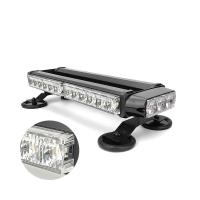 China 24W LED Work Light Bar 12V - 24V Amber Warning Light Bar For Jeeps Truck for sale