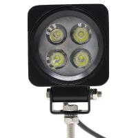 China 10V - 36V 4x4 Off Road Lights 12W Off Road LED Headlights With Diecast Aluminum Housing for sale