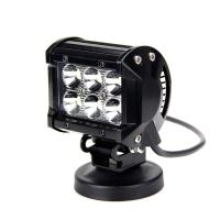 China 18W LED Work Light Waterproof 4x4 Offroad Lights White With Diecast Aluminum Housing for sale
