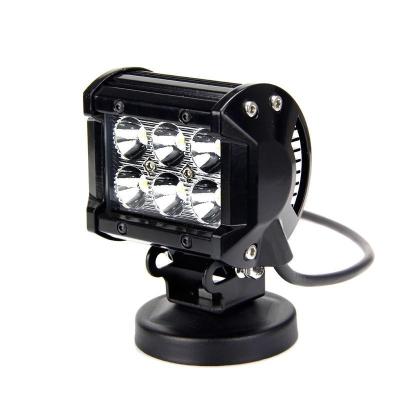 China 18W LED Work Light Waterproof 4x4 Offroad Lights White With Diecast Aluminum Housing for sale