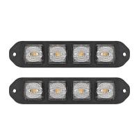 China 3000K 12W Truck Strobe Light with 4PCS*3W CREE LEDs and 1 Year Warranty for Emergency Warning for sale