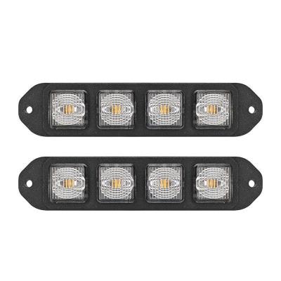 China 3000K 12W Truck Strobe Light with 4PCS*3W CREE LEDs and 1 Year Warranty for Emergency Warning for sale