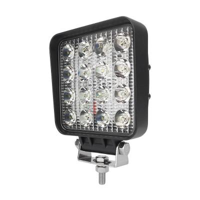 China 48W Agriculture Tractor Sweeper Vehicle LED Work Light With Switch for sale