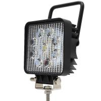 China Square LED Work Light 27W With On/Off Switch And Handheld 10-36V for sale