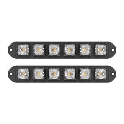 China 6LED Surface Mount Strobe Lights 18W LED Side Marker Lights IP67 for sale