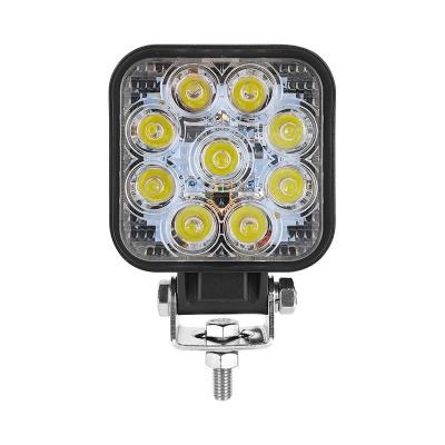 China 27W Square Truck Forklift Headlight LED Work Light for sale