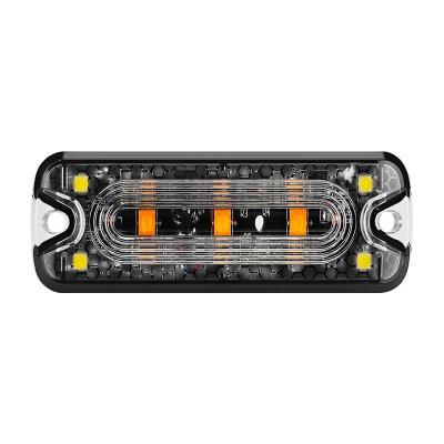 China Screw Mounted Type Truck Strobe Light Amber Red Blue Surface Mount Trailer Lights for sale