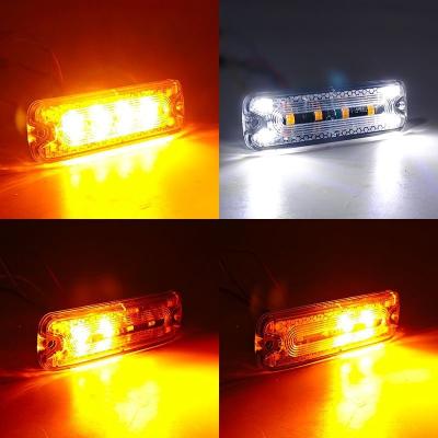 China 12W IP67 Waterproof Amber LED Lighthead with 12-24V DC for Commercial Vehicles for sale