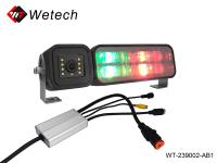 China Forklift Forklift AI Dangerous Area Red And Green Color Light Blind Spot Proximity Detection Collision System for sale
