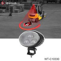 China IP67 Forklift Arc Light 30W Fork Truck Lights 10V - 80V For Pedestrian Safety And Forklift Zone for sale