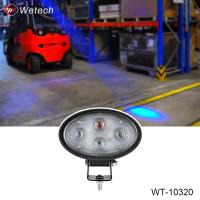 China 20W Forklift Blue Spot Light 10V - 80V Forklift Blue Spotlight With Collision Safety Zone Warning for sale