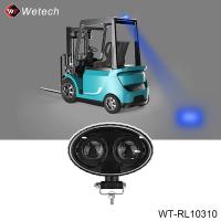 China 10V - 80V Blue LED Spot Light IP67 Truck Spot Lights With Stainless Steel Mounting Bracket for sale