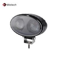 China 10V - 80V Blue LED Spot Light IP67 Truck Spot Lights With Stainless Steel Mounting Bracket for sale