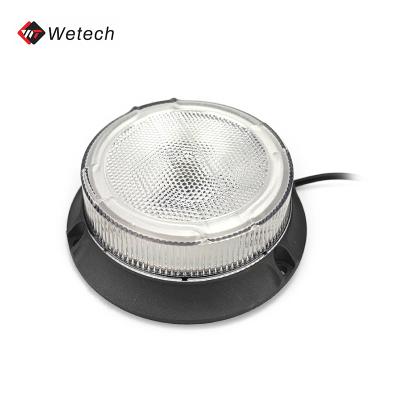 China DC 10-30V Mini LED Rotary Flashing Strobe Warning Light Flashing Beacon Light for sale