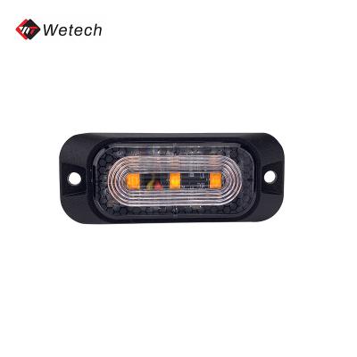 China IP67 Flash Strobe Amber Led Light 12V 24V  For Trucks for sale