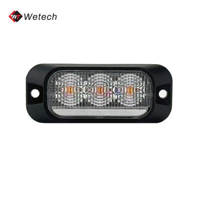 China IP67 Flash Strobe Amber Led Light 12V 24V  Truck Strobe Light for sale