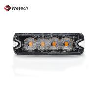 China 12V - 24V LED Strobe Warning Lights IP67 Side Flashing Strobe Light For Vehicle for sale