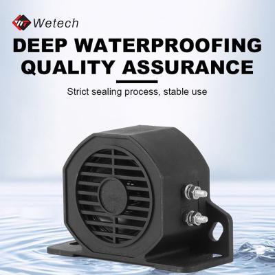 China Operating Voltage 12-24V DC Forklift Safety Warning Buzzer Horn 110V Truck Reversing Speaker Back Up Alarm for sale