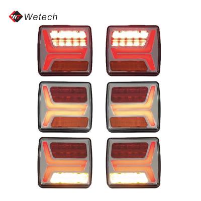 China Customized Trailer Lighting Kit 4.2V Magnetic Tail Lights For Trailer for sale