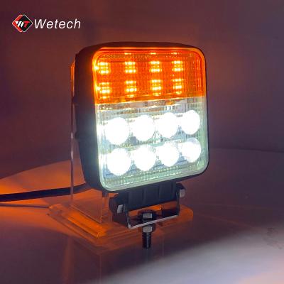 China 24W LED Flood Beam Off-road Vehicle Working Light with Turn Signal IP67 Waterproof and Support USD Payments for sale
