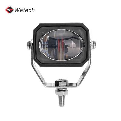China 10V - 80V Forklift Red Zone Light 10W Red Forklift Lights With Diecast Aluminum Housing for sale