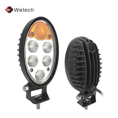 China IP 67 36W Forklift Turn Signal LED Forklift Light Amber Led Work Lamp for sale
