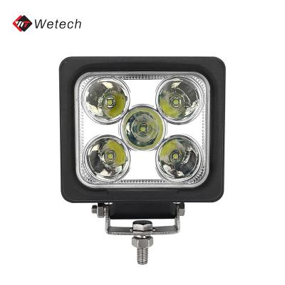 China Flood/Spot Beam Square Headlight Heavy Duty Tractor Machinery LED Working Light for sale