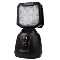 China 27W Portable Magnetic Work Light with 110-240V AC / 10-24V DC and Cool White LED Rechargeable LED Flood Light for sale
