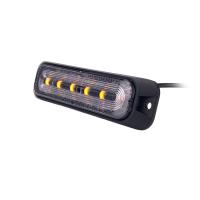 China Auto Parts Custom 18W High Power IP67 Waterproof 12-24V DC LED Emergency Vehicle Light Truck Strobe Light for sale